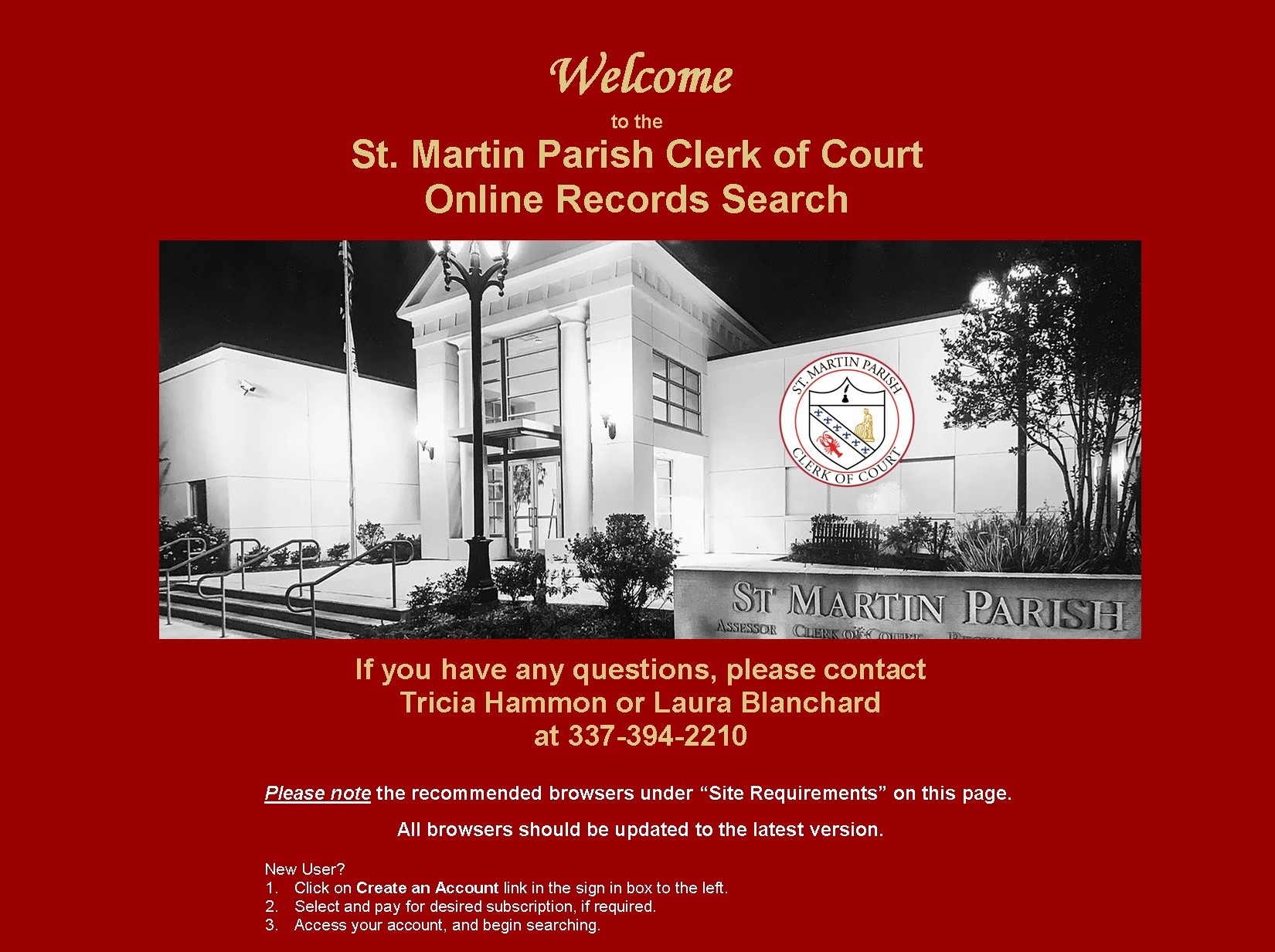 eSearch | Account Sign In